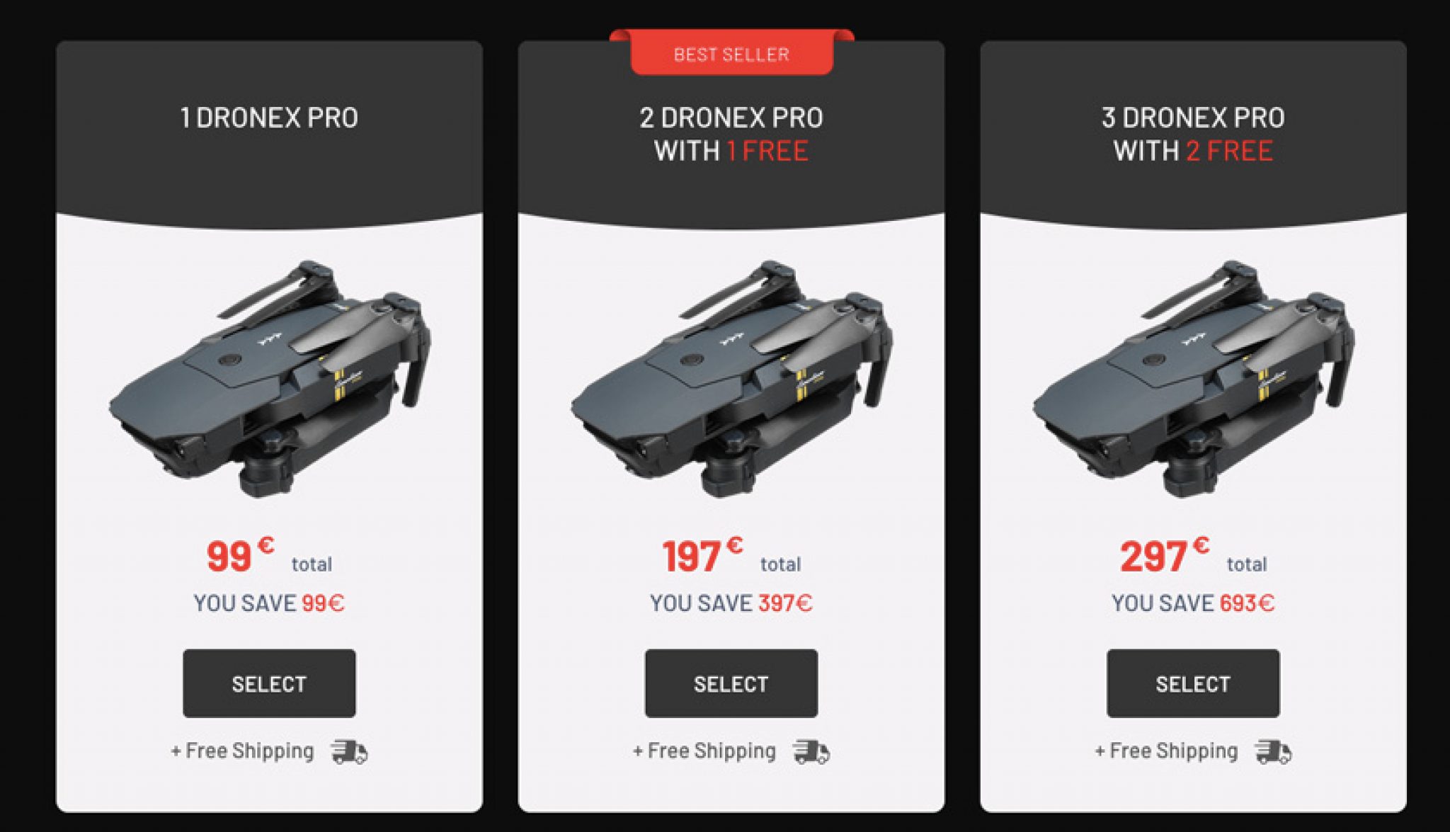 DroneX Pro: Klappbare Drohne 2025 | Digitogy.eu