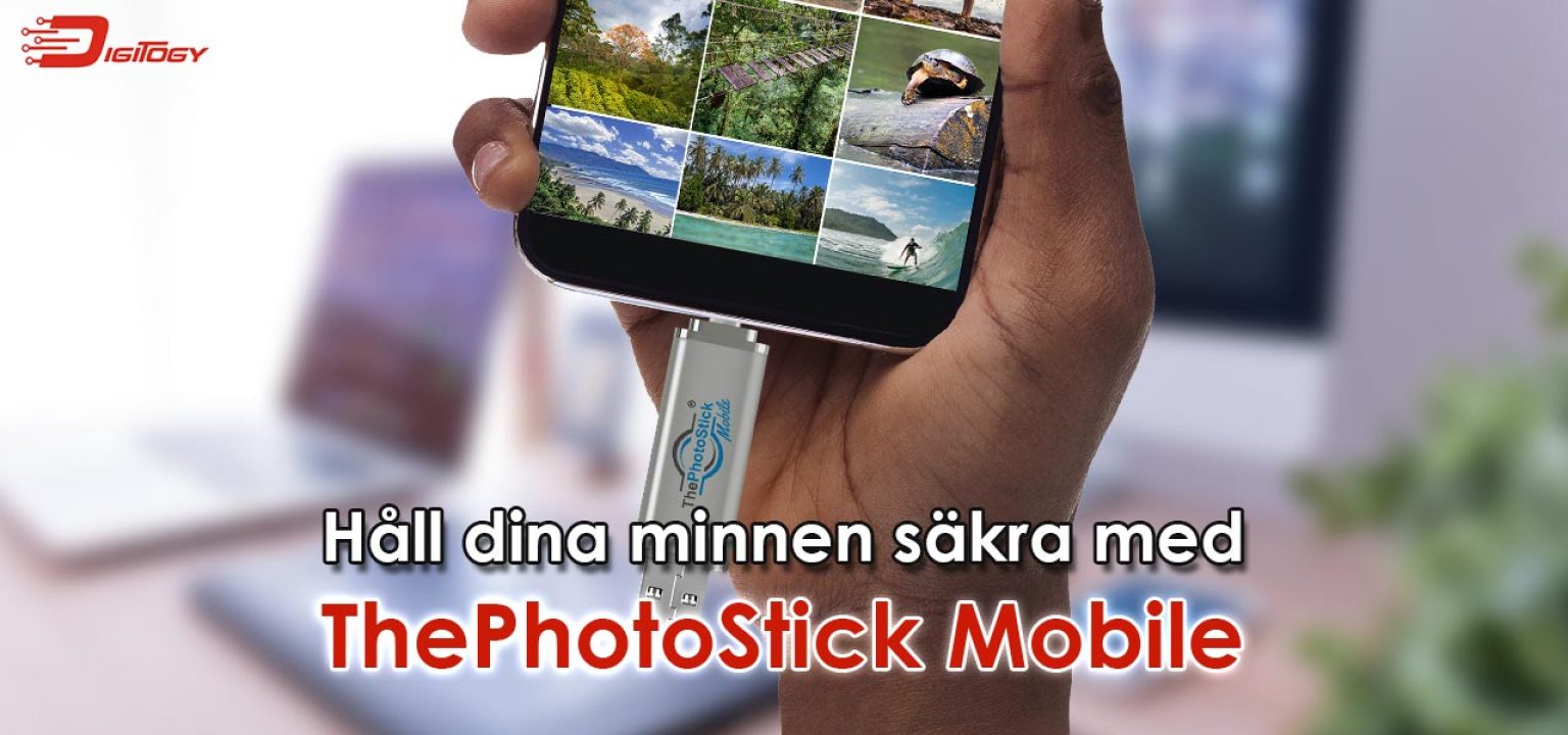 PhotoStick Mobil Recension 2025: Spara foton enkelt | Digitogy.eu