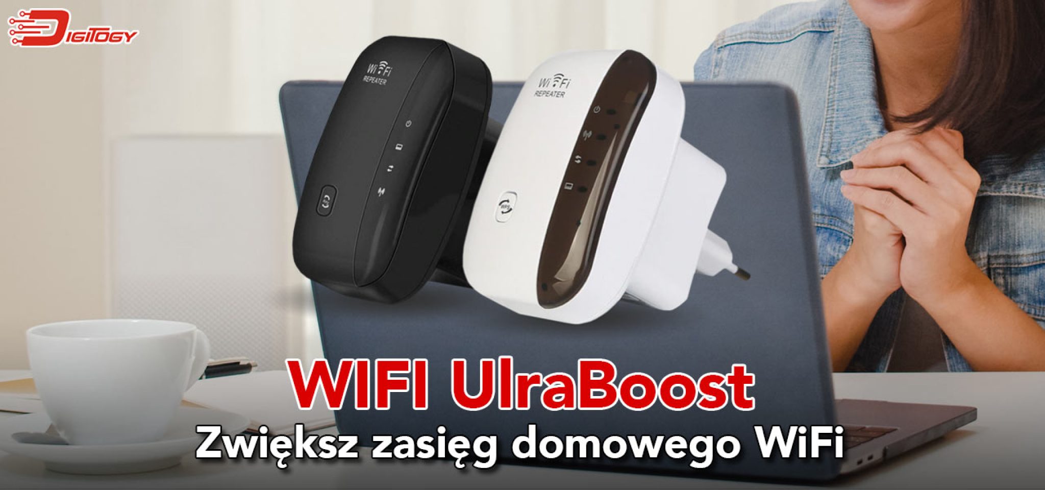 WiFi UltraBoost Recenzja 2024 - Zwiększ zasięg WiFi | Digitogy.eu