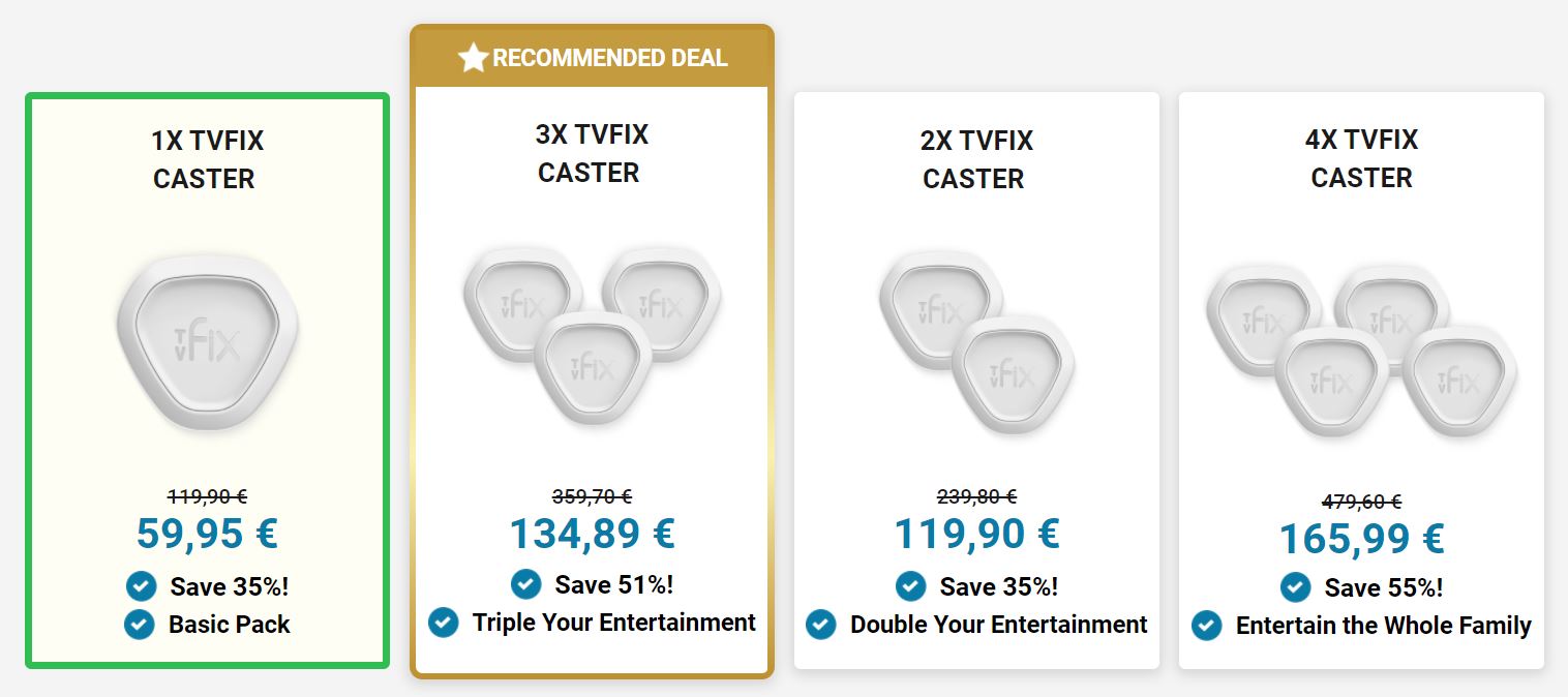 TVFix Caster 2022: Striimaa älypuhelimesta televisioon | Digitogy.eu